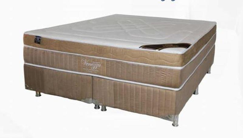 Cama Box queen veneza - Eurosono - Cama Box Queen Size - Magazine Luiza