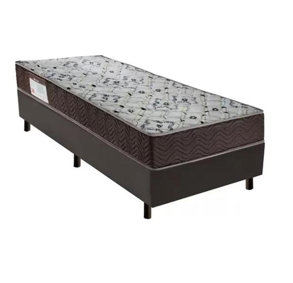 Cama Box Solteiro King + Colchão de Solteiro King Iso 150 D45 ...