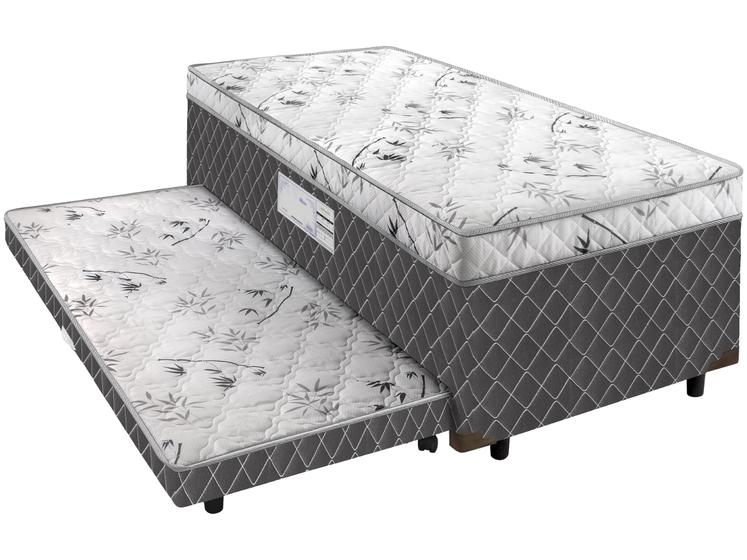 Cama Box Solteiro SMP com Cama Auxiliar - Ortopédica LightSpuma BIBOX ...
