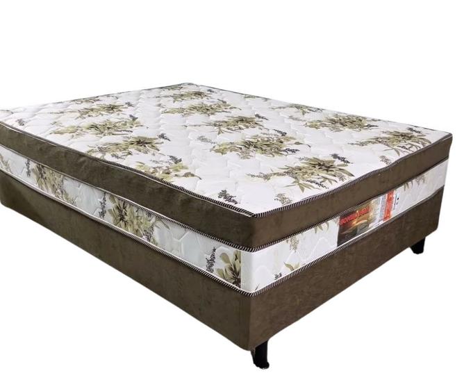 Cama Casal Espuma D28 Sonho Bom Unibox 138 x188 x 050 Marrom - Cama de ...