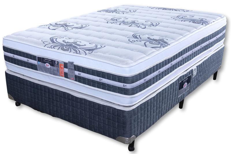 Cama Castor Casal Silver Star Air Double Face Pocket 138x188x61 + Box ...