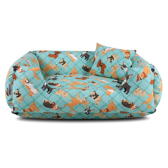 Cama de Cachorro Dupla Face Lola com Proteção - GG - Puppy - Senhor ...