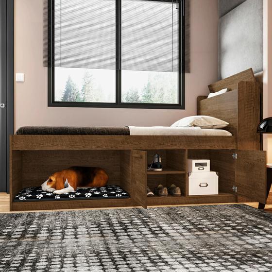 Cama de Solteiro Puppy de 88cm com casinha para Pet - FRAMMAR - Outros ...