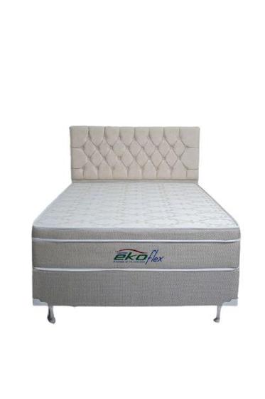 Cama Ecoflex ( base, colchão e cabeceira) - Cama de Casal - Magazine Luiza