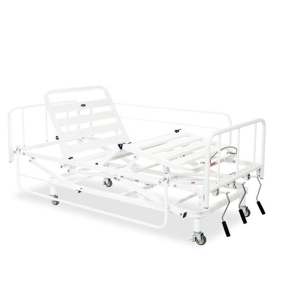 Cama Hospitalar Manual 3 Movimentos Evolution Elevação Manivela Steel ... Cama Hospitalar Manual 3 Movimentos Evolution Elevação Manivela Steel ...