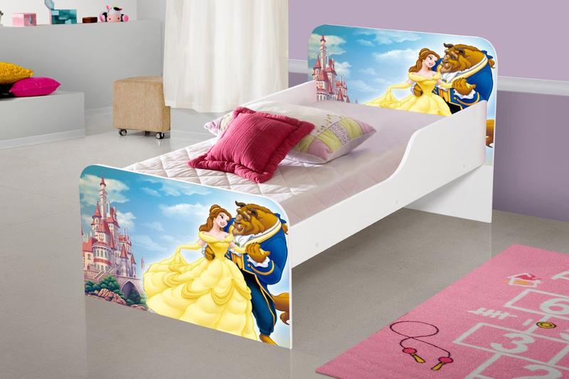 Cama infantil personagem meninas - DULLAR Móveis - Cama Infantil ...