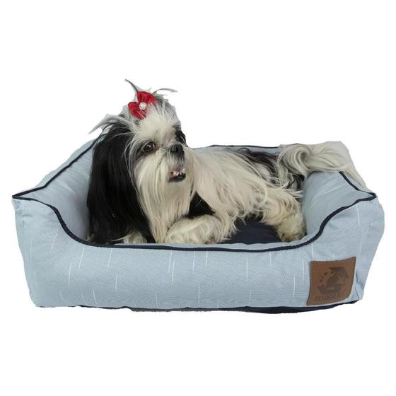 Cama para Cachorro Mabuu Pet - Azul Oceano - Tamanho M - Cama para ...