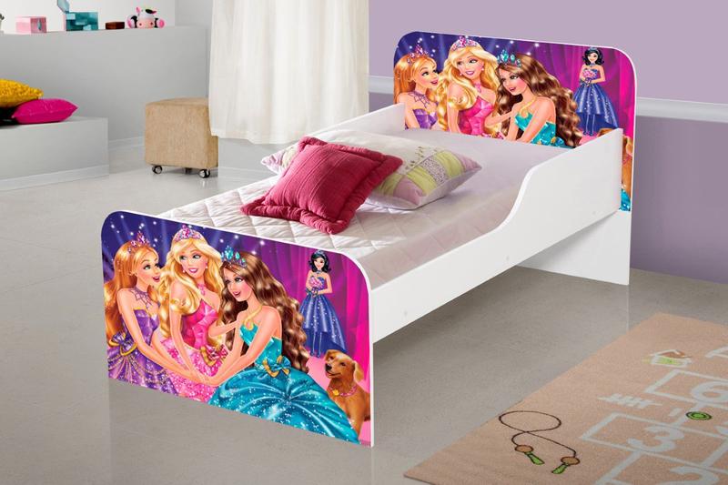 Cama para crianças- meninas - Dullar Móveis - Cama Infantil - Magazine ...