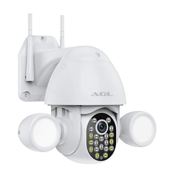 Câmera De Monitoramento Inteligente Ip Wifi 3mp Agl - Câmera ...