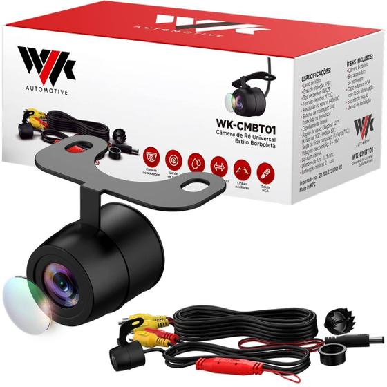 Câmera de Ré Borboleta Colorida Automotiva Estacionamento - WLK ...