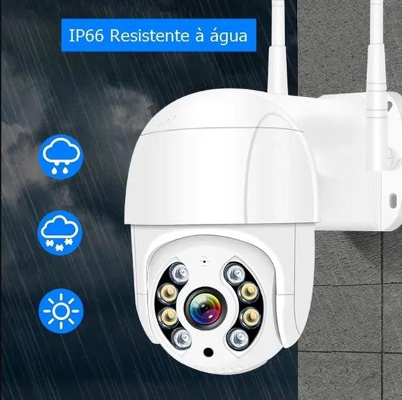 Câmera De Segurança Hd Yoosee Wifi Externa Prova D'água - Afc - Câmera ...