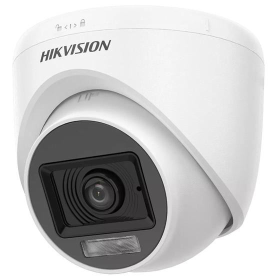 Câmera De Segurança Hikvision Turret 2mp Fhd 2 8mm Ds 2ce76d0t Lpfs