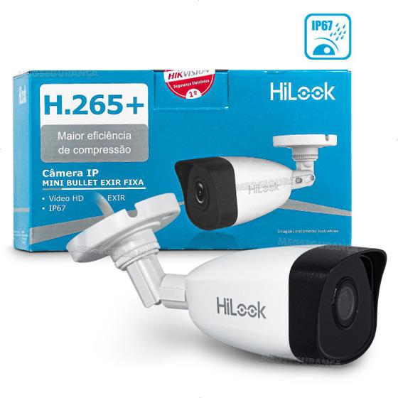 Câmera De Segurança Hilook Bullet 2mp Fhd Ipc B121h L 2 8mm Câmera De