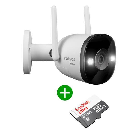 Câmera De Vídeo Intelbras Im5 + Full Color Ip Com Cartão 32gb - Câmera ...