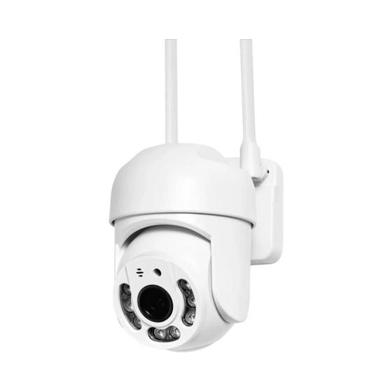 Câmera De Vigilância Externa 4MP PTZ WIFI IP66 À Prova D'água Tuya Com ...