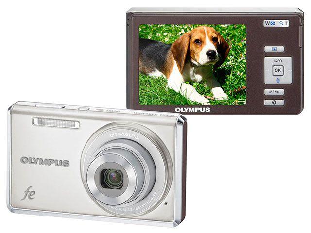 Câmera Digital Olympus FE 4030 14MP LCD 2,7 - Zoom Óptico 4x / Foto Panorâmica / Face Detection ...