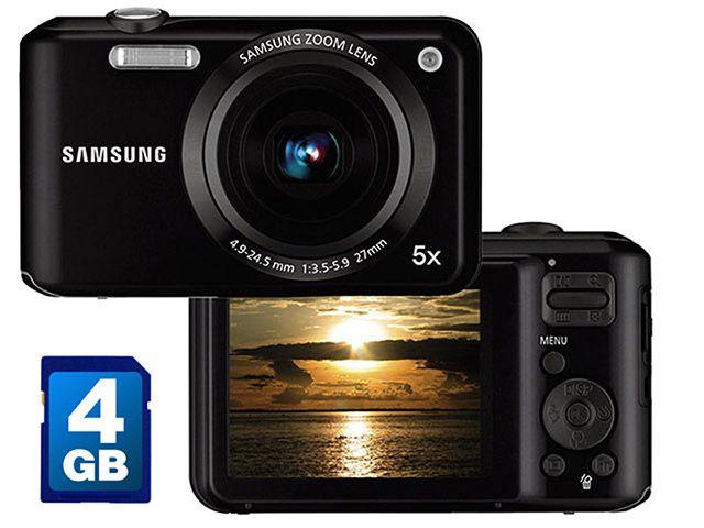 Câmera Digital Samsung ES68 12.2 MP LCD 2,5” - Zoom Óptico 5x Bateria ...