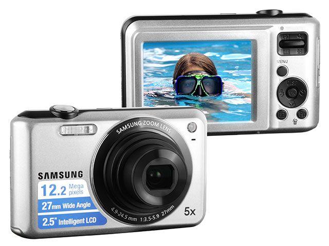 Câmera Digital Samsung ES68 12.2MP LCD 2,5 - Zoom Óptico 5x / Bateria ...
