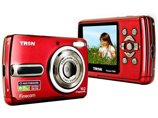 Câmera Digital Tron Finecam FL160 16MP LCD 2,4” - Detector de Faces ...