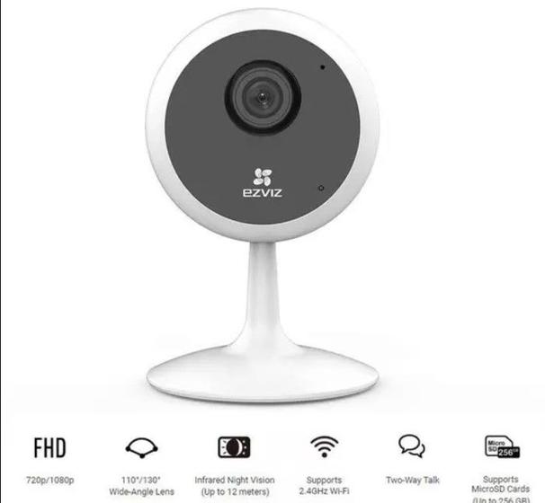 Camera Ezviz Residencial Wifi Ip Cs C1c E0 1e2wf Full Hd 1080p Câmera