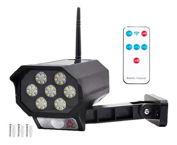 Câmera Falsa 360º Refletor Com Sensor Presença Prova D'Agua - Security ...