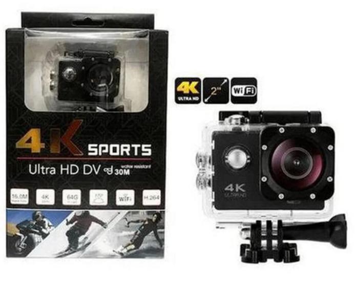 Camera Gocam Action Pro Sport 4k Full Hd Prova Agua Wifi - Action Go ...