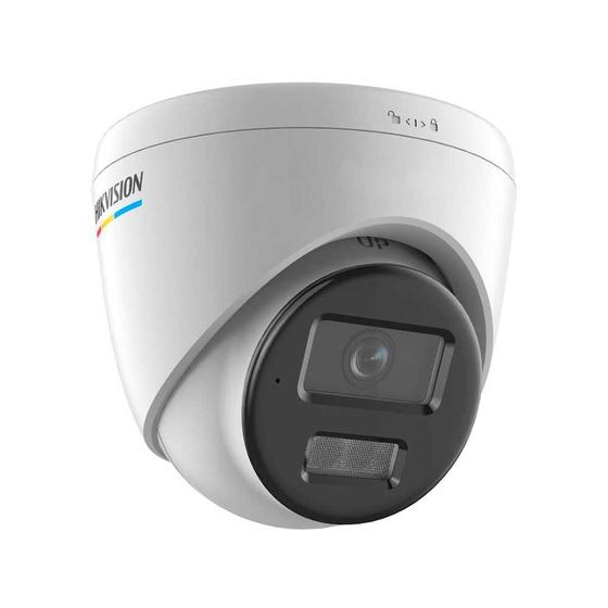 Câmera Hikvision IP 4MP Turret ColorVu Smart Hybrid Light DS-2CD1347G2H-LIU(2.8mm) - Câmera de ...