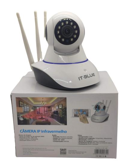 Câmera IP 3 Antenas Infravermelho IT Blue - It BLUE - Câmera IP - Magazine Luiza