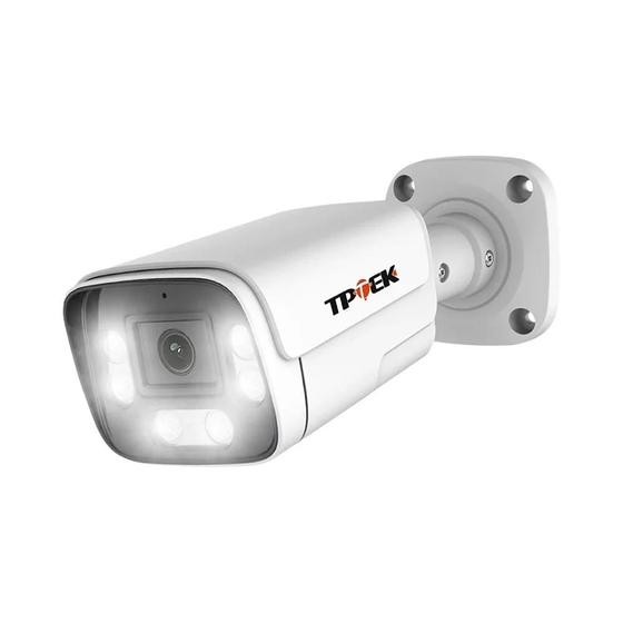 Câmera IP 4K 8MP PoE Externa Áudio Bidirecional Suporte Para Cartão TF ...