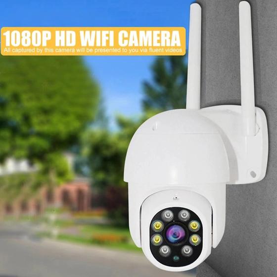 Camera Ip Dome Rotativa App Yoosee Wifi Auto Tracking Ptz Prova D'água ...