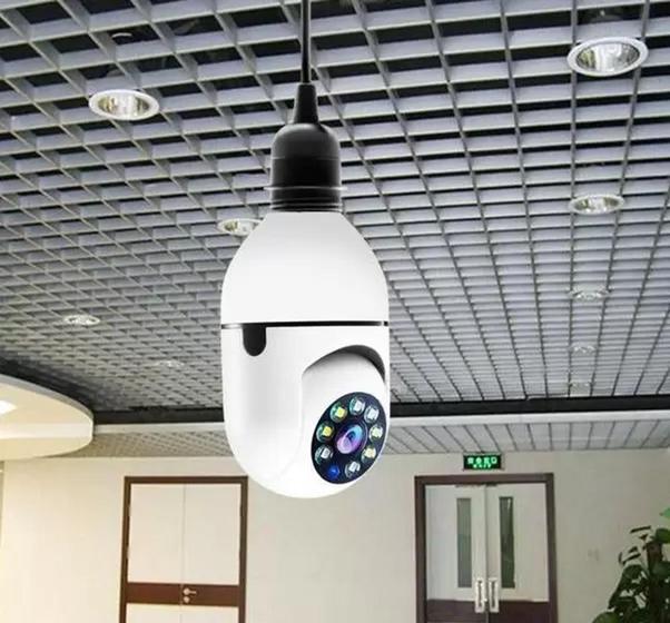 Câmera Ip Lâmpada Wifi Segurança Visão Noturna Yoosee Full hd - Afc ...