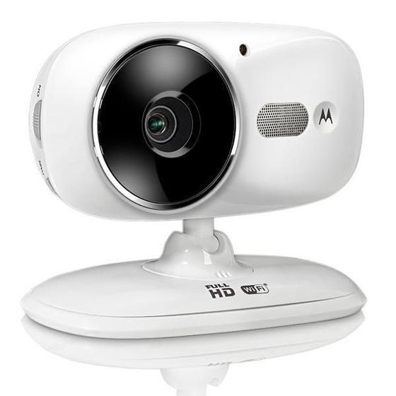 Câmera IP Motorola FOCUS86 1MP/Visão Noturna/Wi Fi - Branco - Câmera IP ...