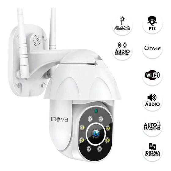 Camera Ip Wi-fi - Inova - Full Hd 2.0 - Varredura Automatica - Inova ...
