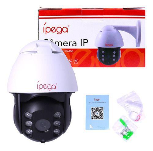 Camera ip wifi com ptz dome externa ípega kp-ca156 anatel prova d'agua ...