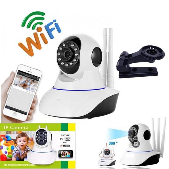 Camera Ip Wifi Robozinho Baba Eletrônica Com Audio Monitoramento XM3130 ...