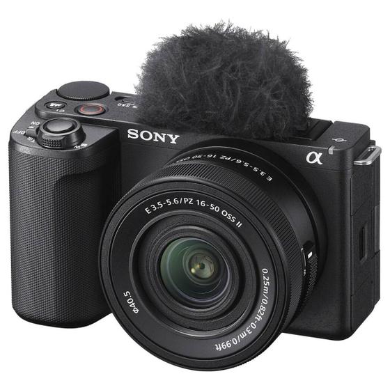 Câmera Mirrorless Sony Zve-10 Ii Com Lente 16-50mm F3.5-5.6 Oss Ii - Câmeras e Filmadoras ...