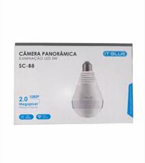 Câmera Panoramica Iluminacao LED Sc-b8 - It Blue - Lâmpada Câmera - Magazine Luiza