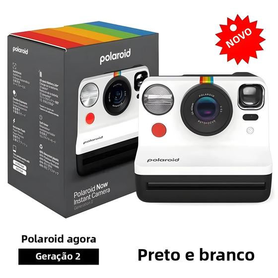 Câmera Polaroid Bluetooth Conectada, 2ª Geração I-Type Filme ...