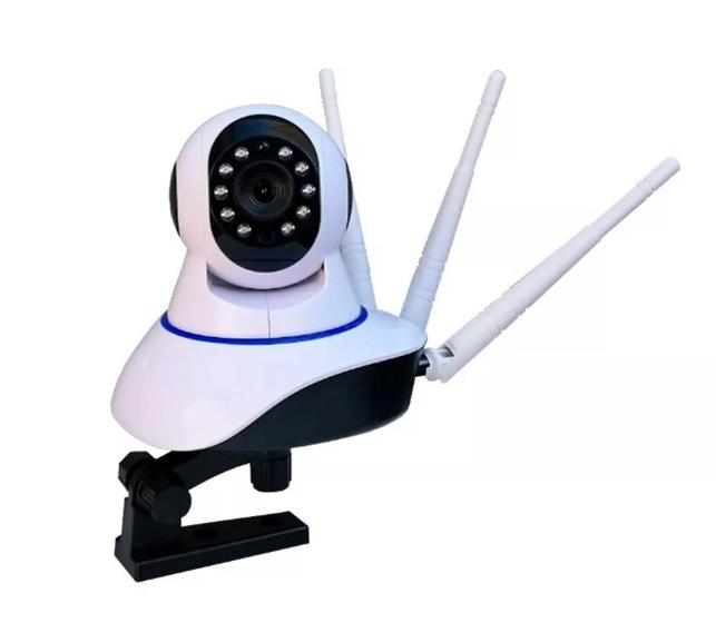 Camera Robo 3 Antenas Ip Wifi 360º 720p Sistema Yoosee/yyp2p - Câmera ...