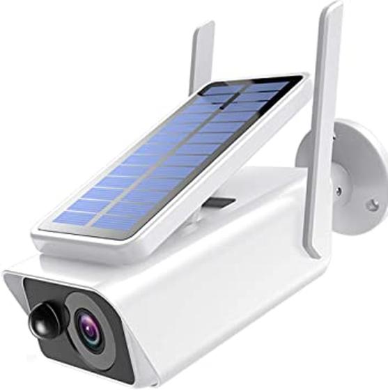 Camera Segurança Ip Full Hd Wifi Solar Externa Icsee - WIFI Smart ...