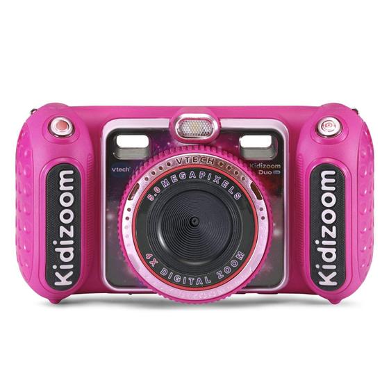 Câmera Selfie Digital Infantil VTech KidiZoom Duo DX Rosa - MP3 - 3 a 9 ...