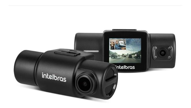 Câmera Veicular Full Hd Intelbras DC3201 C/2 Cameras E Visor - Câmera ...