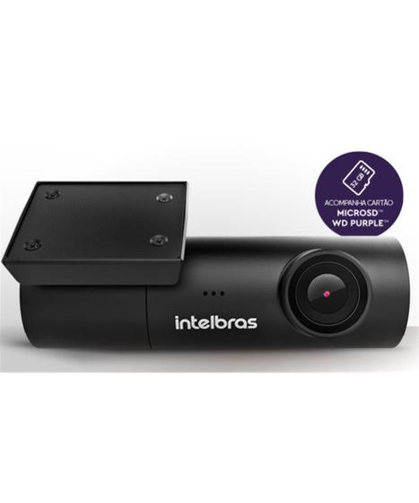 Câmera Veicular Intelbras Full HD Smart DC3102 com Cartão MicroSD 32GB ...