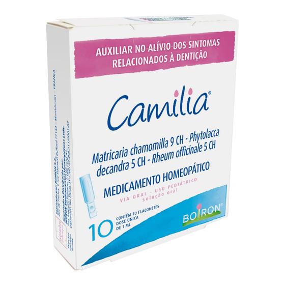 Camilia Com 10x1ml Flaconetes - Boiron - Medicamentos - Magazine Luiza