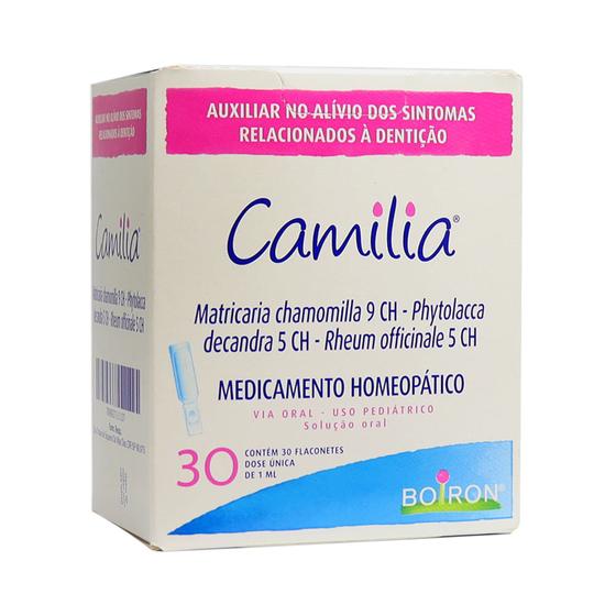 Camilia solução oral com 30 flaconetes de 1ml - Camilia Boiron ...