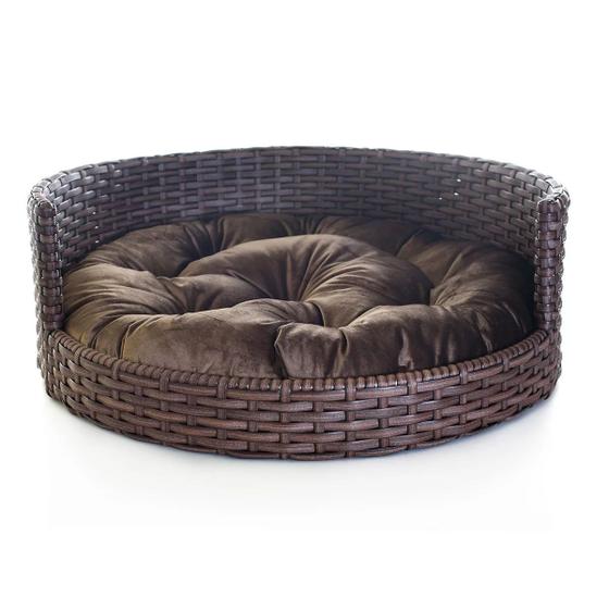 Caminha Throne Pet Cachorro Gato Redonda Confortável 55cm - LCG ELETRO ...