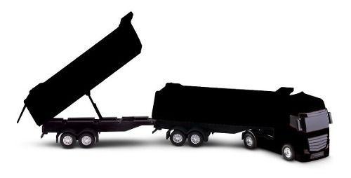 Caminhão Bitrem Caçamba Basculante Roma Petroleum 1/43 Roma - Caminhões ...