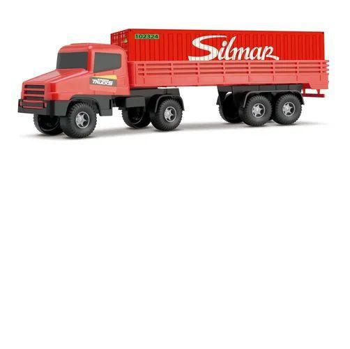 Caminhão Brinquedo Infantil Carga Strada Trucks - Silmar - Caminhões ...