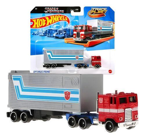 Caminhão Hot Wheels Track Fleet Optimus Prime Transformers - Caminhões ...