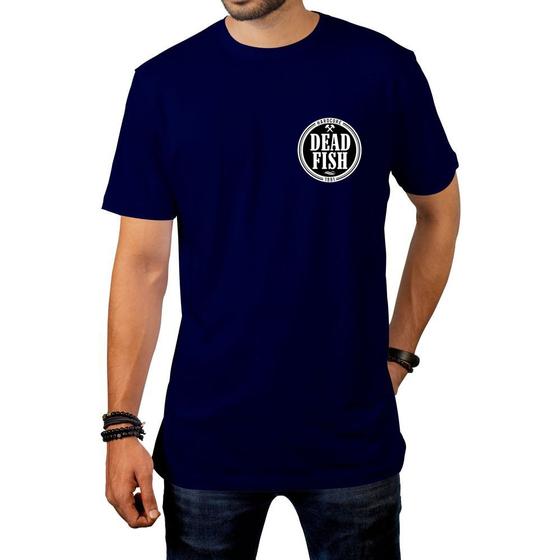 Camisa Banda Dead Fish Logo Simbolo Rock Algodão 6 Cores - Singular ...